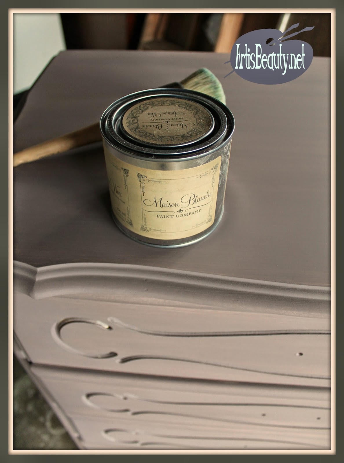 ART IS BEAUTY: Chicory Spice French Provincial Dresser Makeover