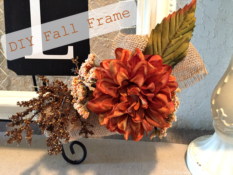 Our Home Away From Home: MY FIRST FALL CRAFT THIS YEAR