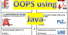 OOPS using Java PDF Interview Questions and Answers, FAQs, Concepts ...