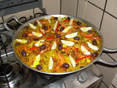 A MAGIA DO SABOR: paeja