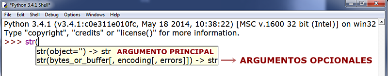 APRENDER A PROGRAMAR CON PYTHON: STRINGS