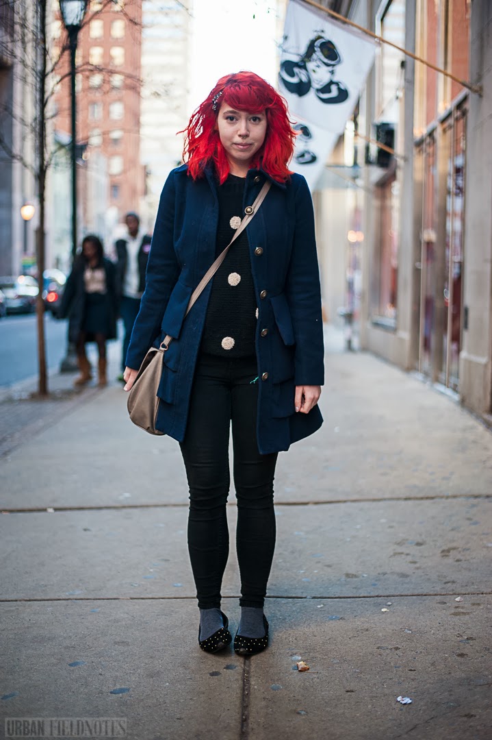 Urban Fieldnotes: Philadelphia Street Style: Rita, Walnut St