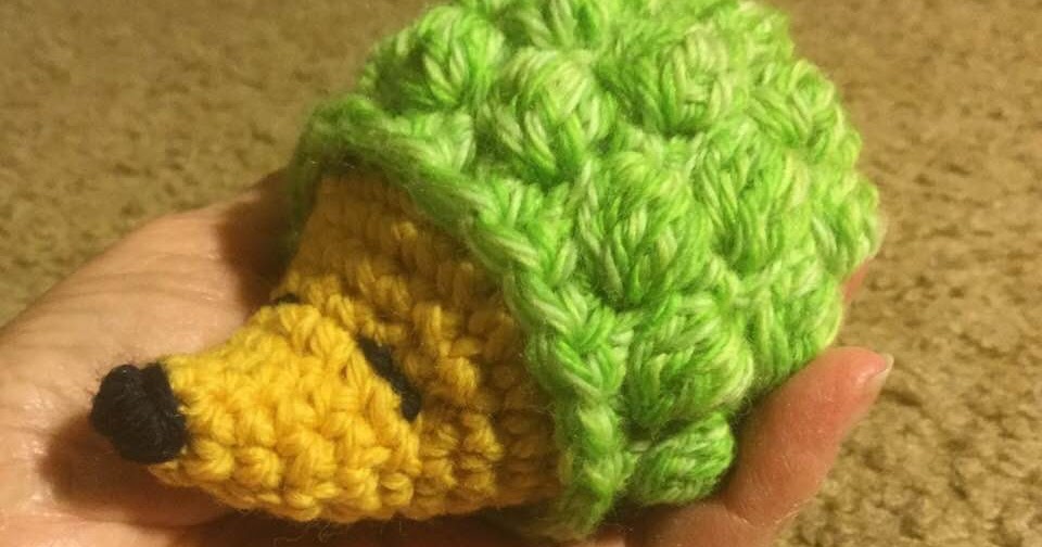 Knitting with The Chicks with Sticks of Glenmont, NY: Harry the hedgehog