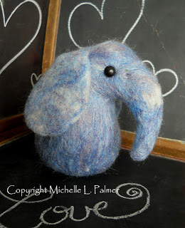 Michelle Palmer: Needle felted whiskers n' wool...