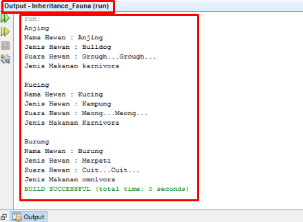 CONTOH PEMROGRAMAN ENKAPSULASI, INHERITANCE, POLIMORFISME PADA JAVA - All About Information and ...