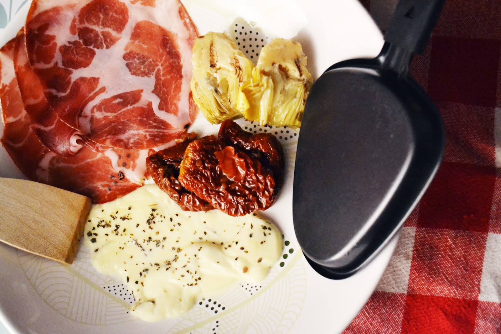 J'ai toujours aimé le jaune moutarde: Raclette à l'italienne