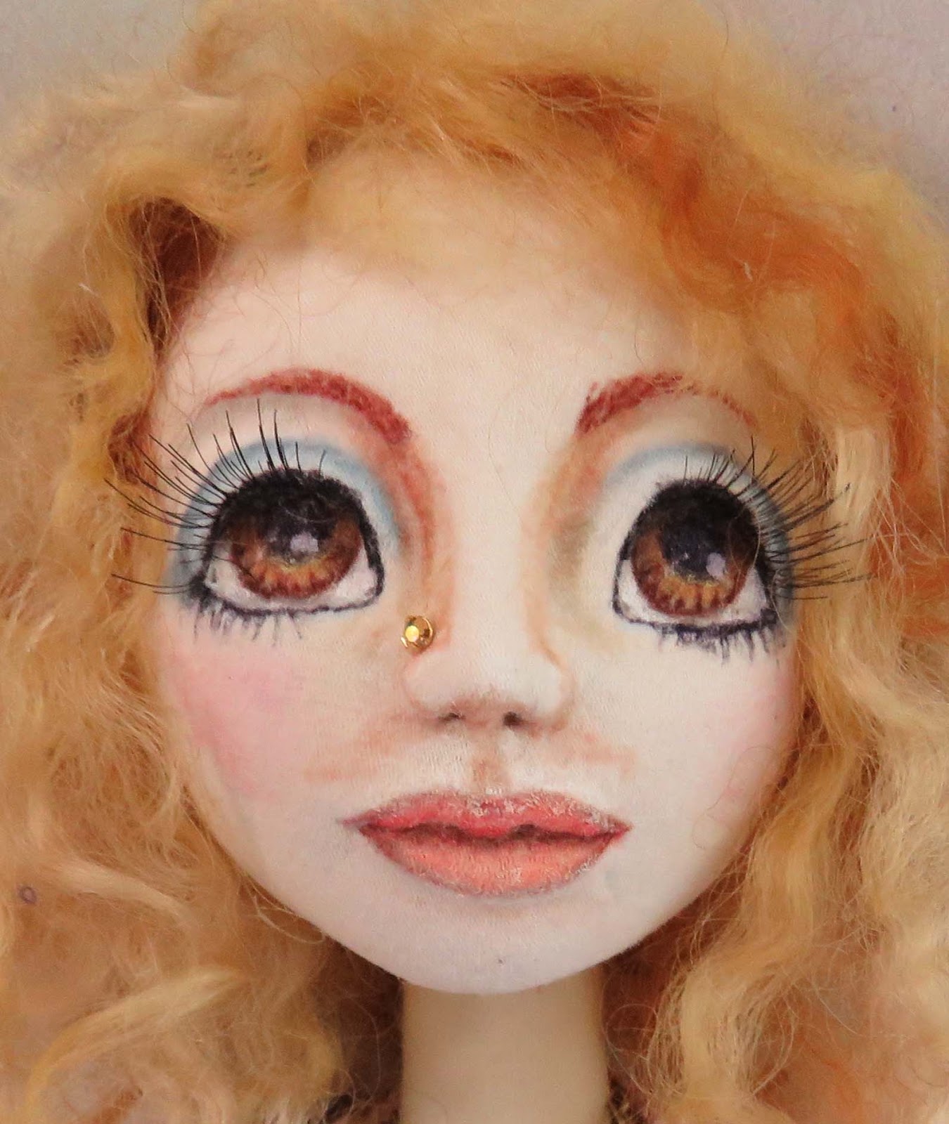 Novasblossoms Fiber Arts: Another new doll but didn't post! - Colleen ...