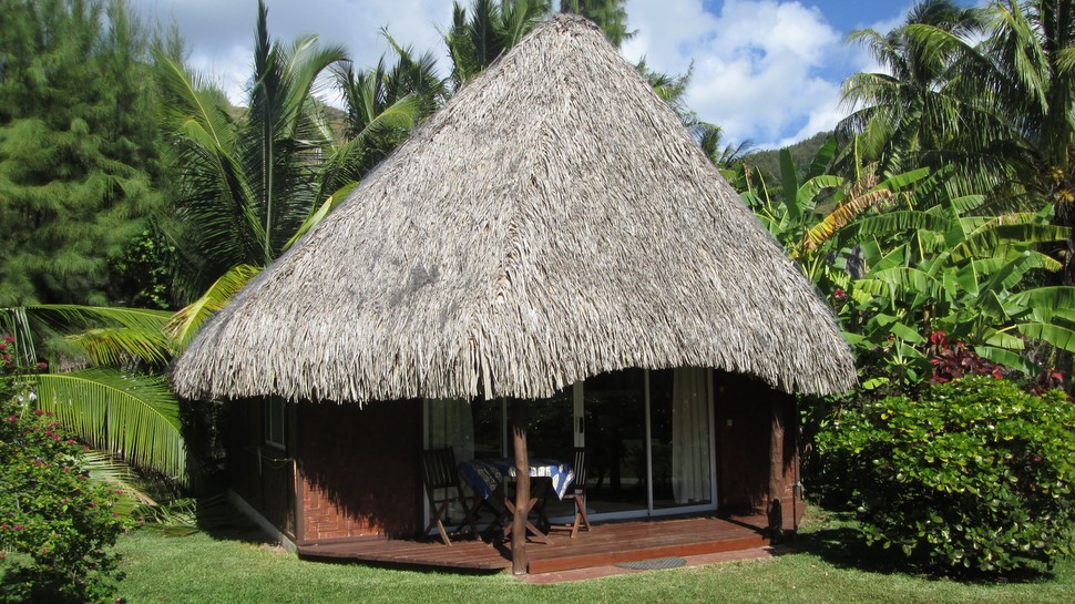 Hotel les Tipaniers - Bungalows avec accès à la plage