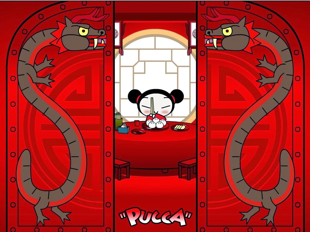 Pucca Eating. - Oh My Fiesta! for Geeks