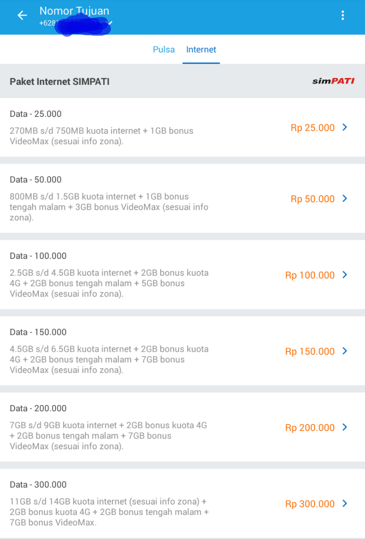 Isi Pulsa atau Paket Internet Bisa Kapan dan Dimana Saja | Dwi Puspita ...