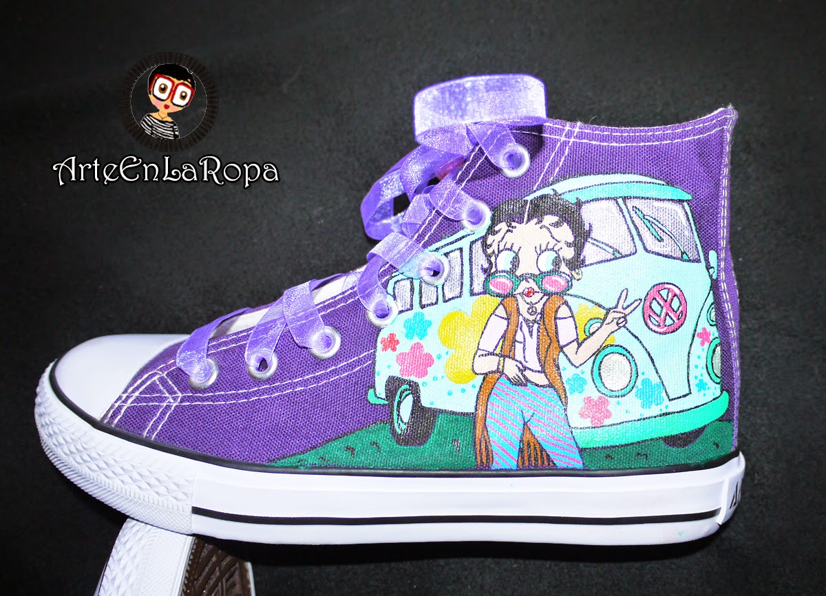 ArteEnLaRopa ....Victorias Custom Y Mucho Mas........: Zapatillas tipo ...