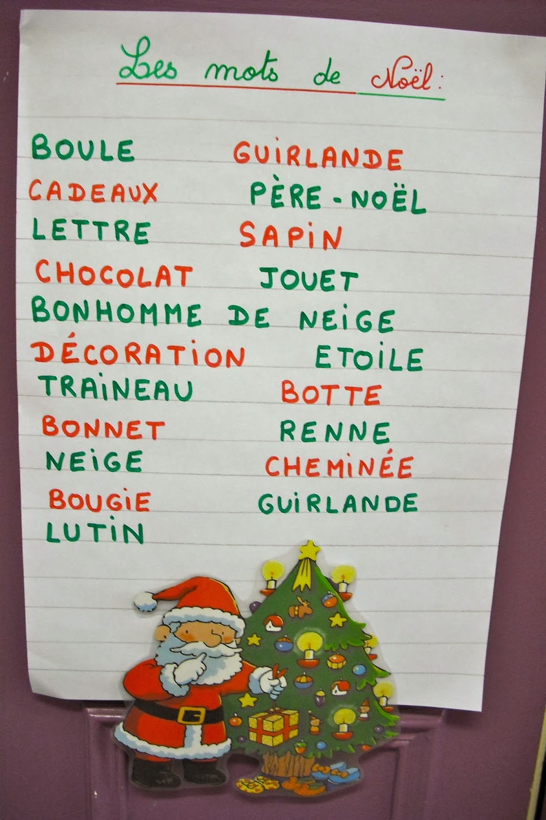 Ecole Maternelle Vitteaux: décembre 2013