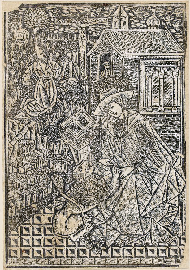 Black and White: Dotted Metal Relief Cuts