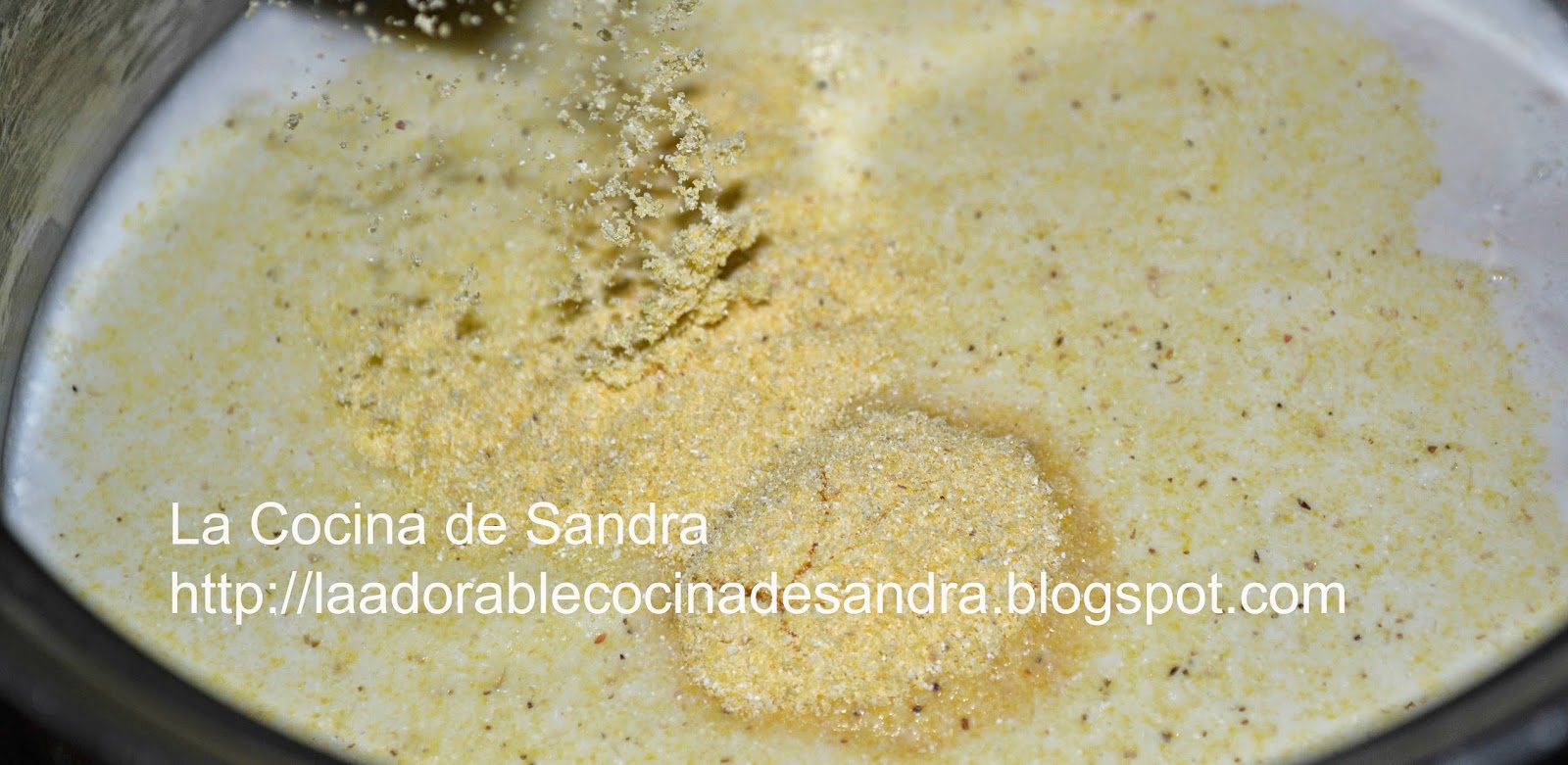 La Cocina de Sandra: FUNCHE CON COCO
