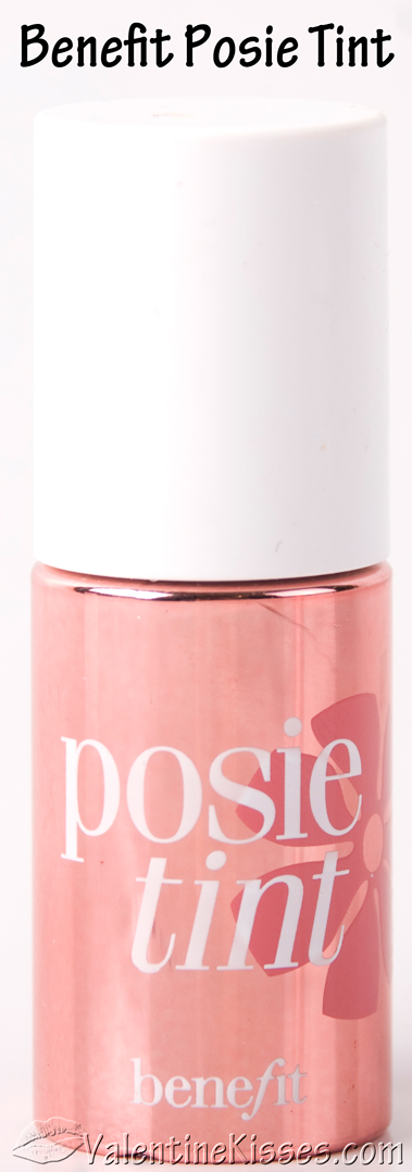 Valentine Kisses: Benefit Posie Tint: swatches, pics, info, review