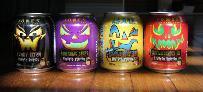 Soda Can Collection: Jones Halloween Cans - Year 3 - 2007