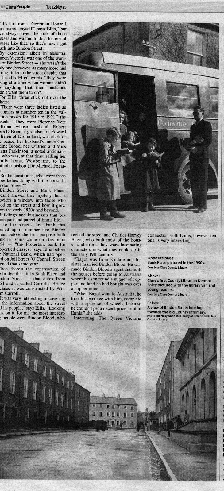AS THEY WERE: CLARE ROOTS BOOK LAUNCH UPDATE... INTERVIEW WITH LUCILLE ...