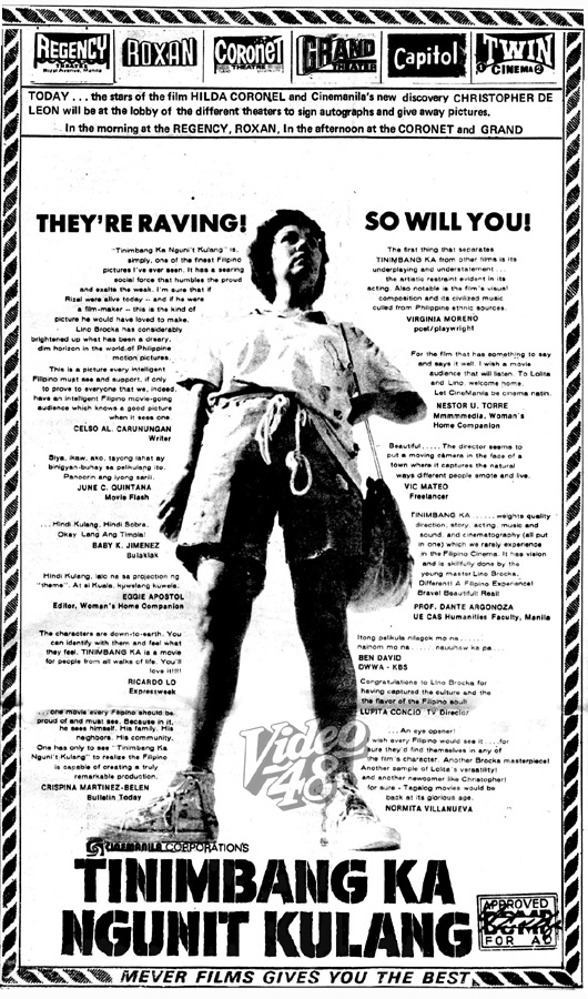 Video 48: THE SEVENTIES # 693: LOLITA RODRIGUEZ, LILIA DIZON, EDDIE ...