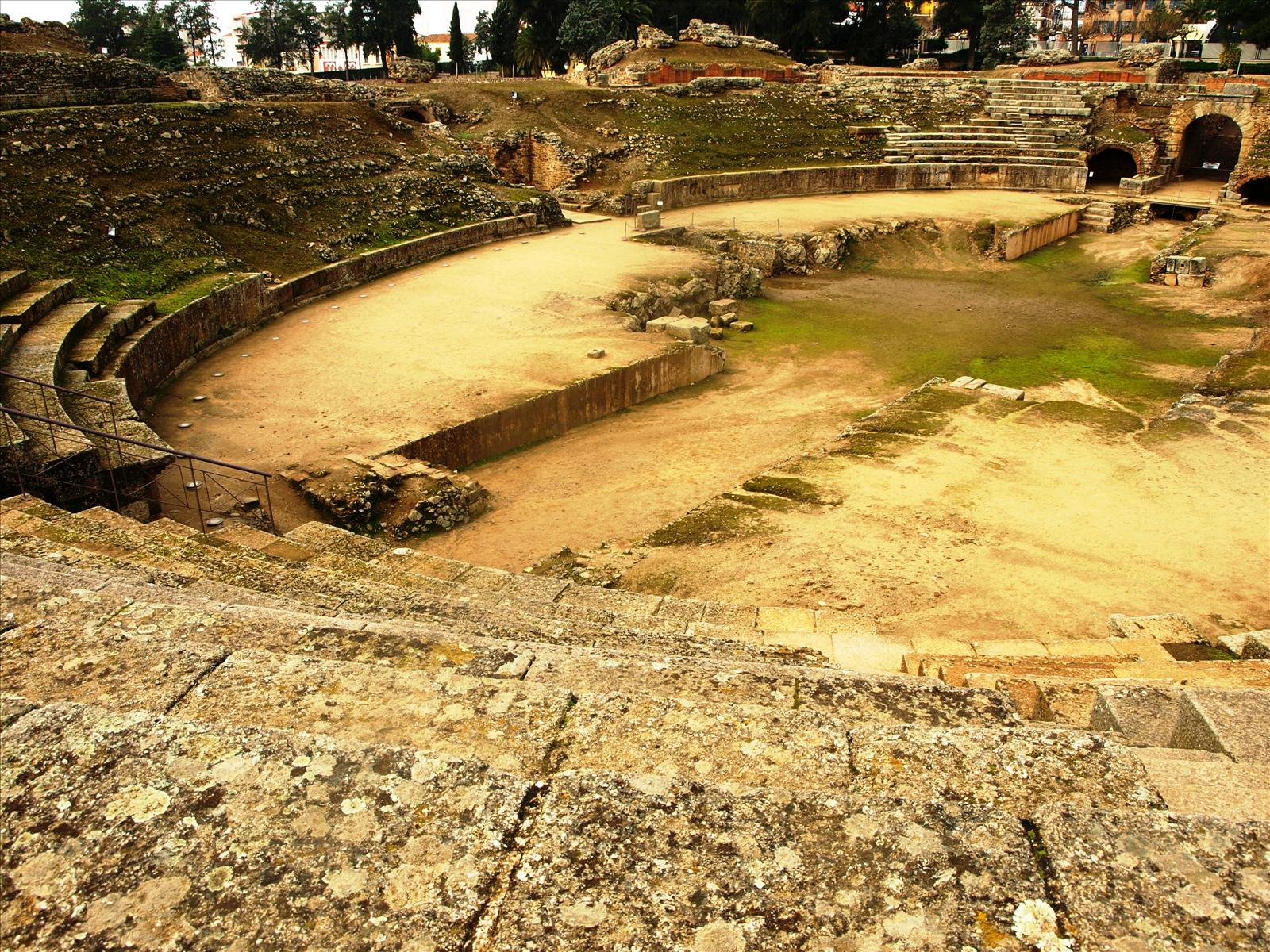 Eu photografei!: Arena do Fórum Romano de Mérida