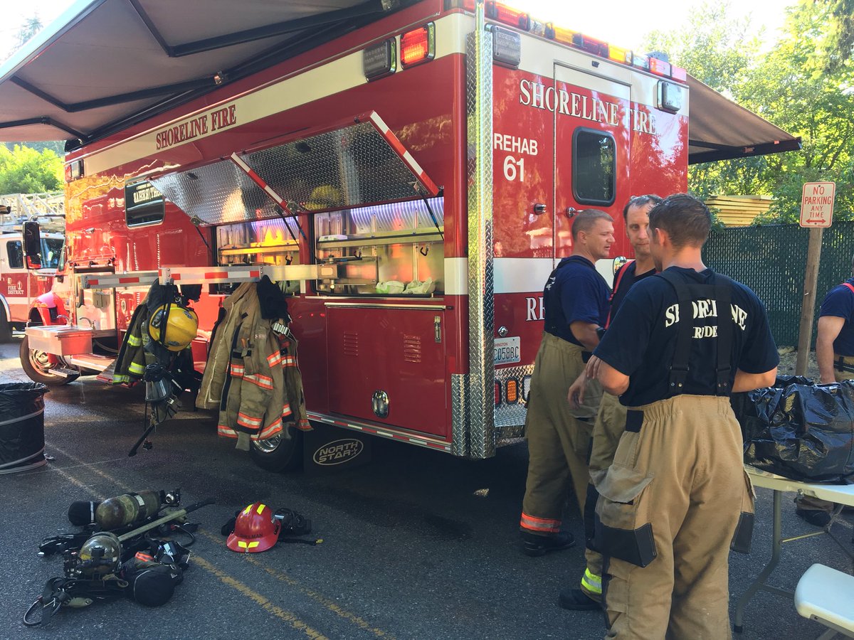Shoreline Area News: Shoreline fire units assist at Edmonds fire Thursday