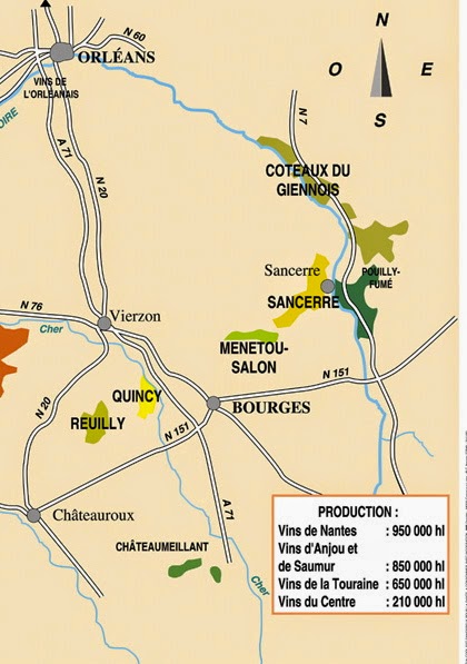 The World of Wine Review: France Unit 6 - The Loire Valley