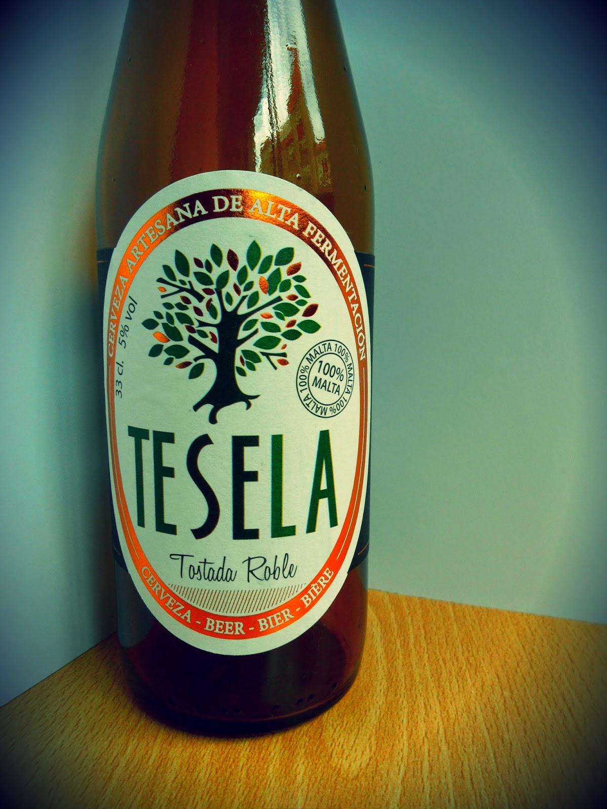 Cervecívoros: Tesela Tostada Roble, una castellana con un toque de madera