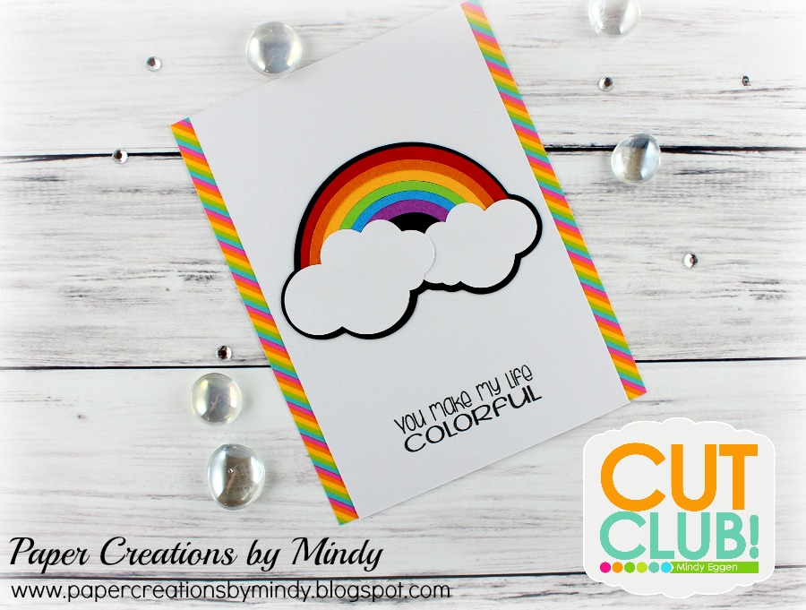 SVGCutClub: Simple Rainbow Card - March Bundle