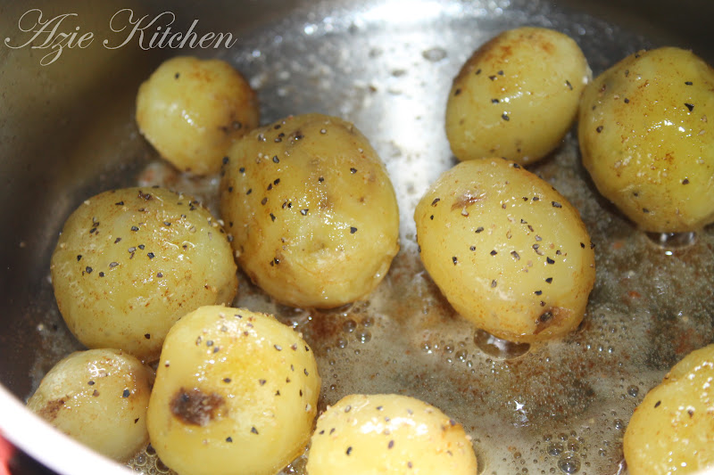 Boiled Parslied Potatoes - Azie Kitchen