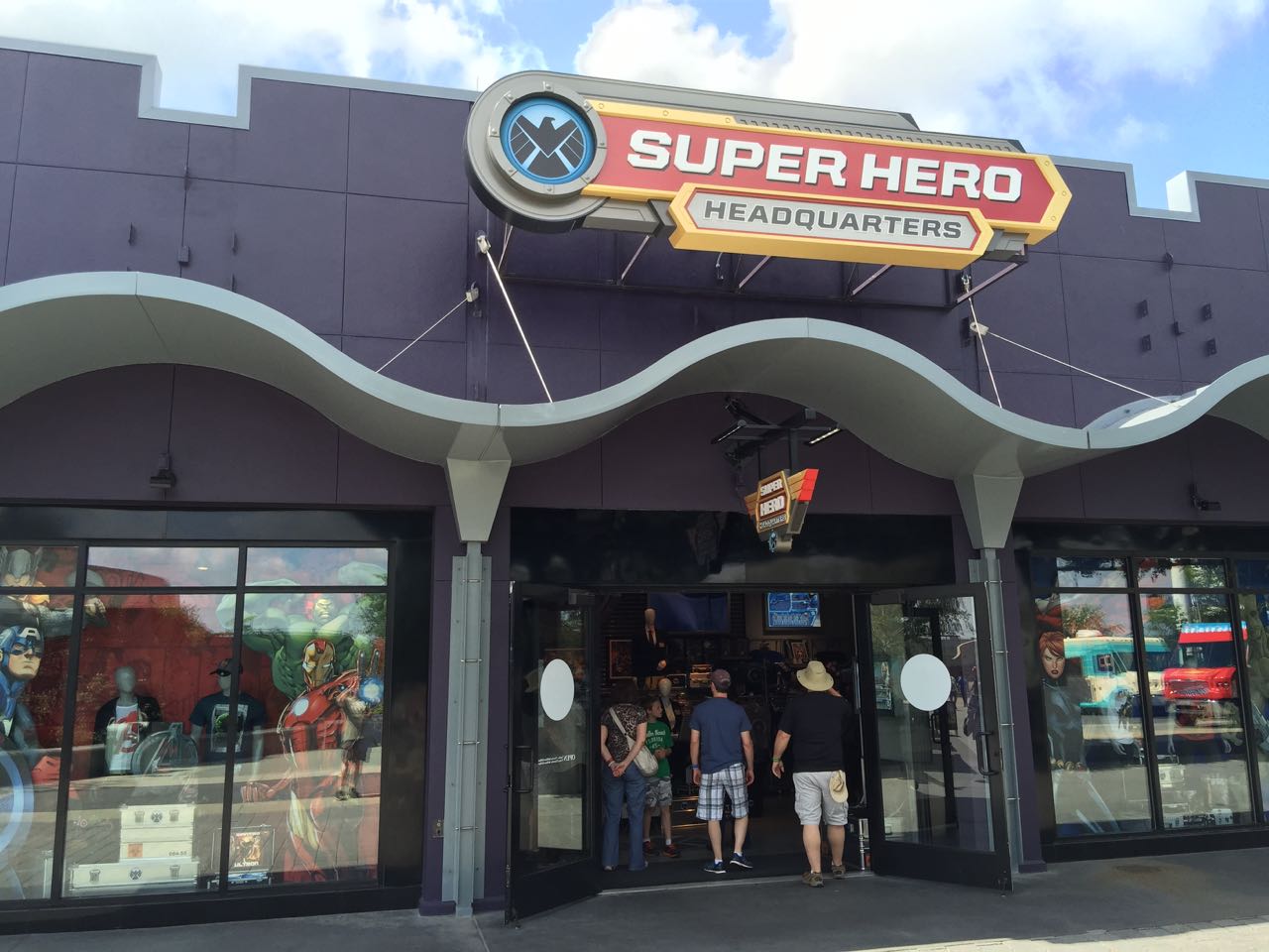 Disney Musings: Super Hero Headquarters in Walt Disney World