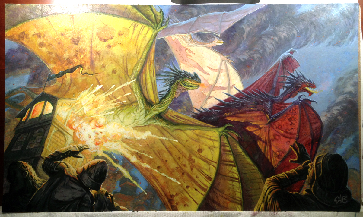 The DOODLES, DESIGNS, and aRT of CHRISTOPHER BURDETT: The Three Dragons ...