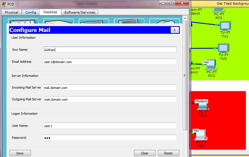 Tutorial Packet Tracer - Cable Modem, DSL, Dial up Configuration, DNS ...