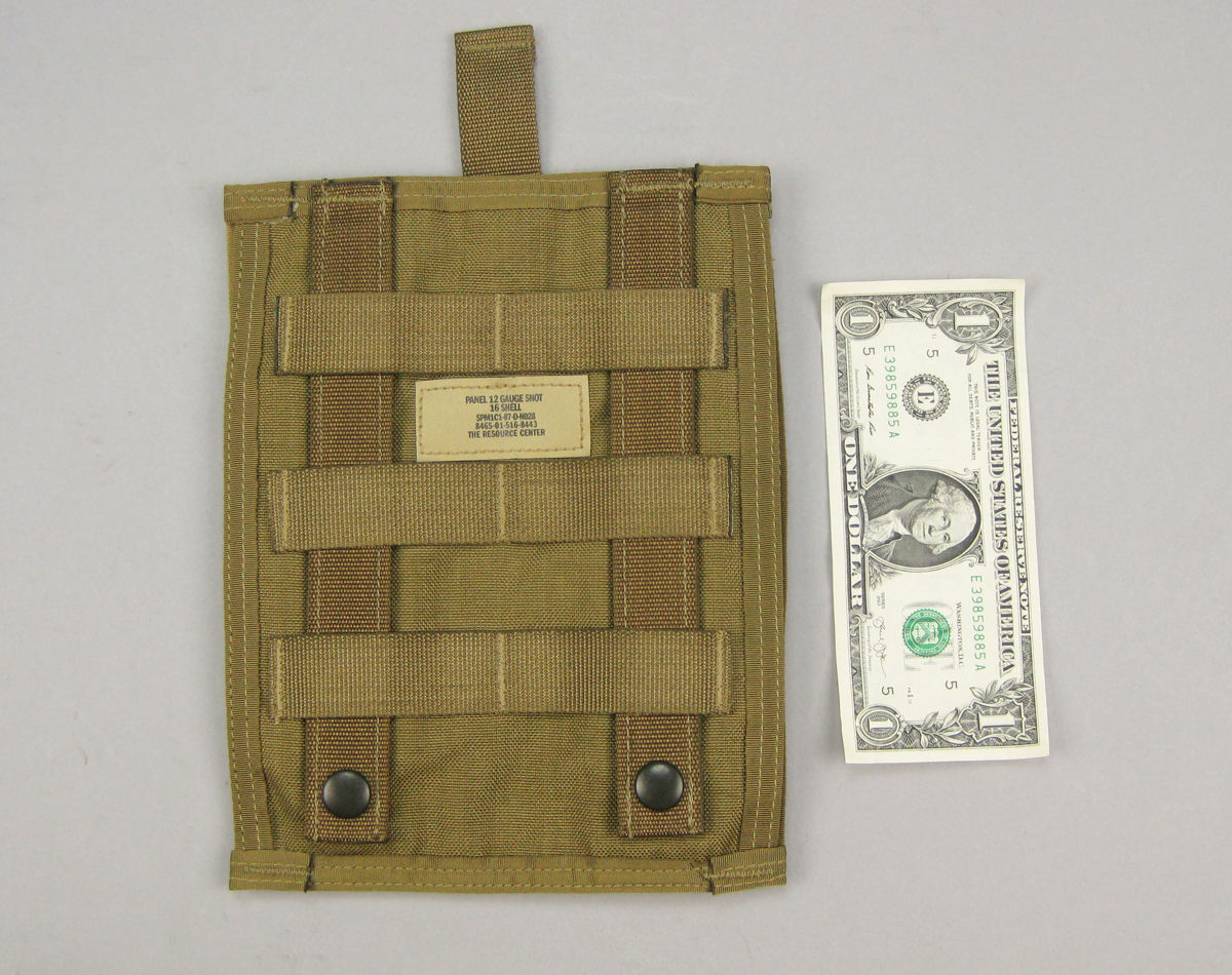 Webbingbabel: USMC FSBE II Shotgun Panel 16 Shell Coyote Tan