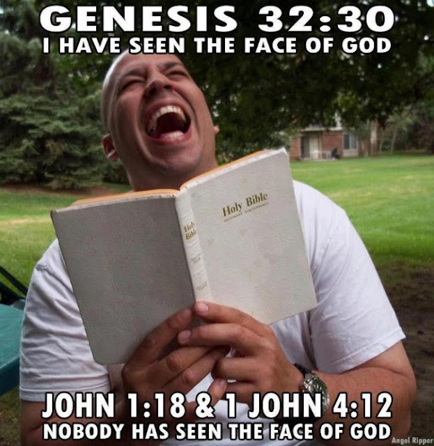 Gnu Atheism: Seen the face of God