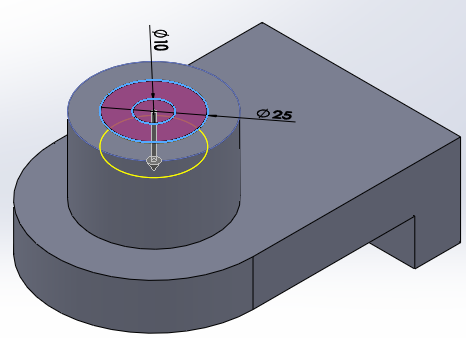 Extruir saliente / Extruir corte / Redondeo completo ~ Aprender ...