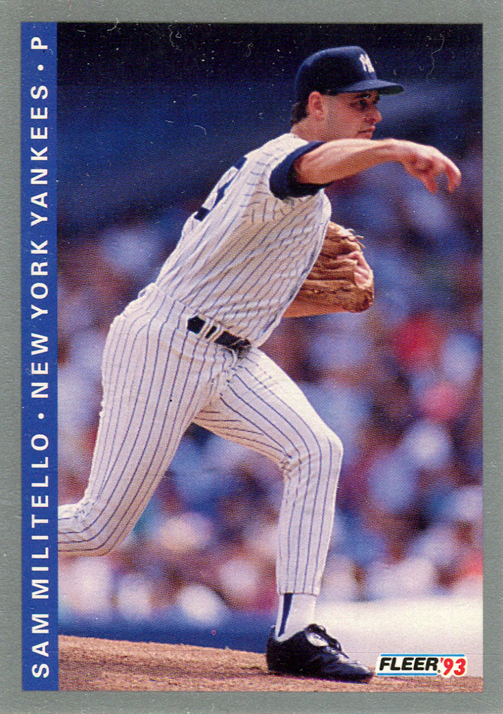 Junk Wax Prospector - Sam Militello - New York Yankees