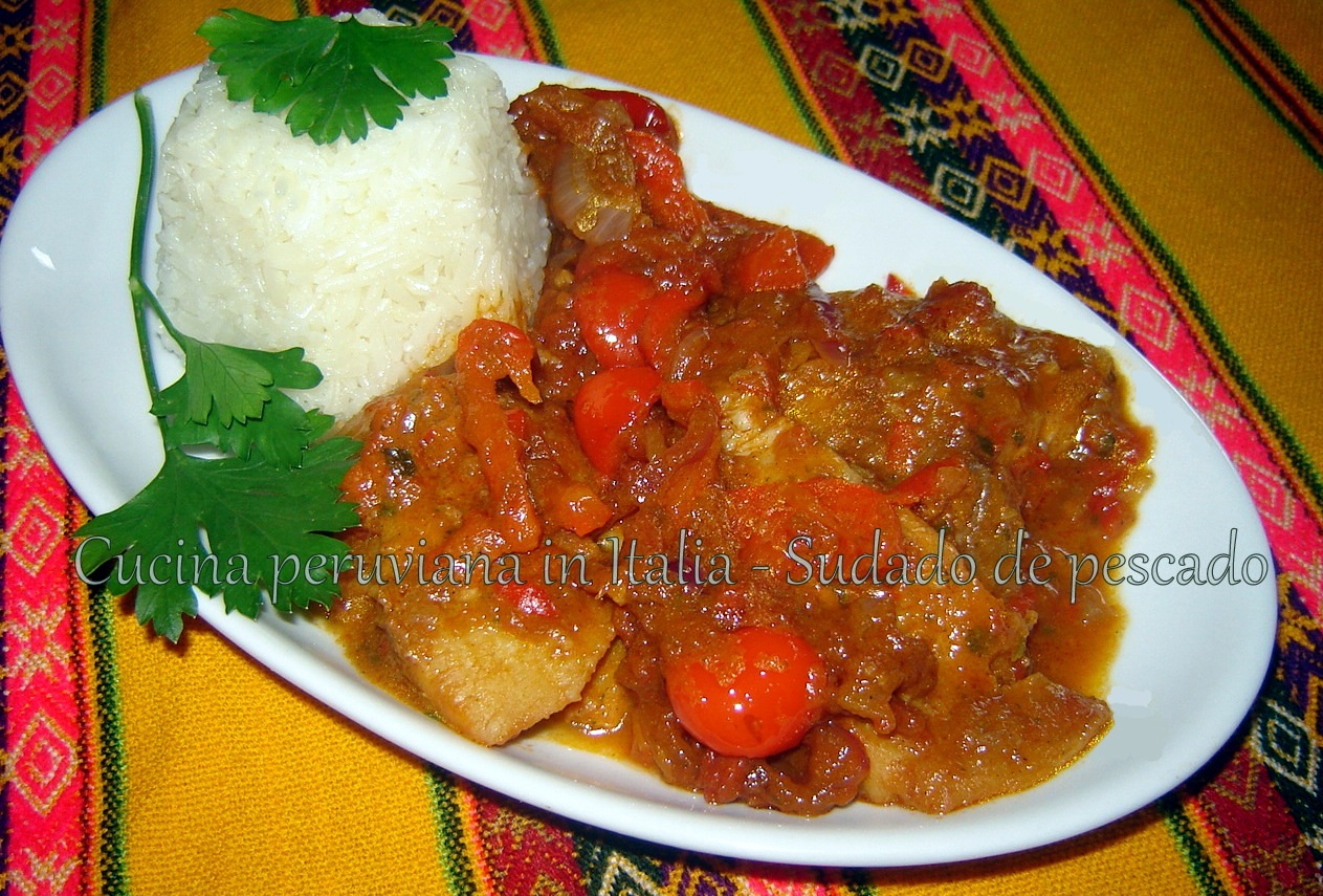 Cucina peruviana in Italia: Sudado de pescado