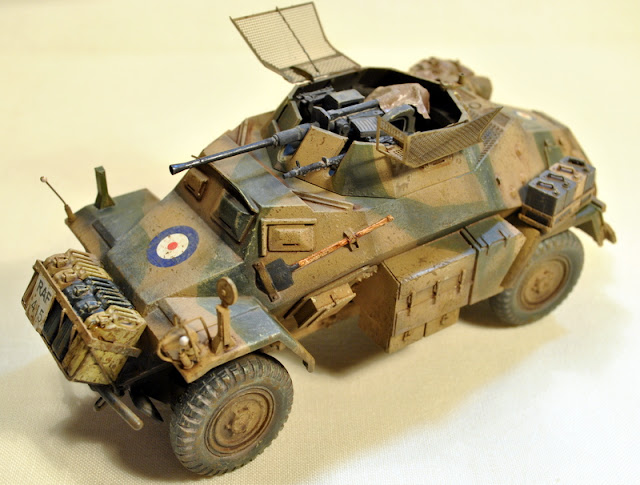 Dave's Tank Workshop : SdKfz 222 - No 2 Armoured Car Company, Royal Air ...