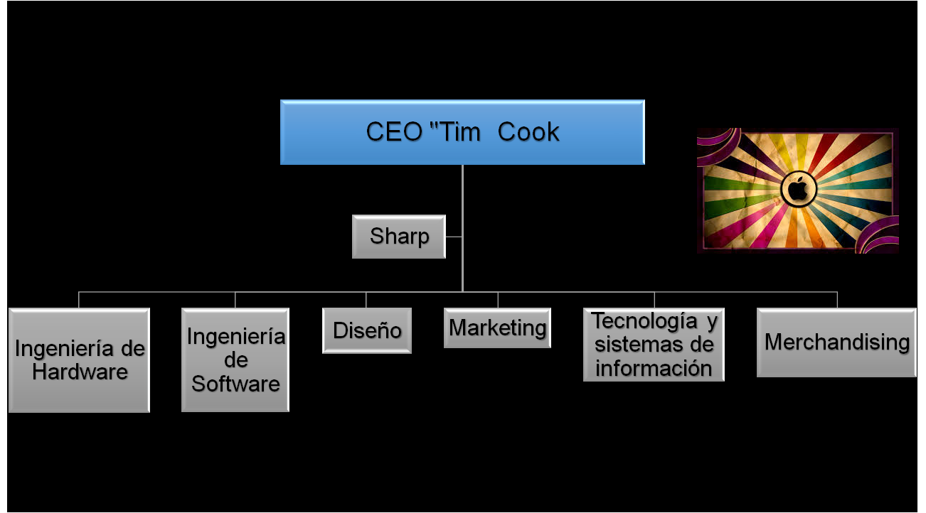 CONCEPTOS DE LA GESTIÓN DE PROYECTOS: ESTRUCTURA ORGANIZACIONAL APPLE