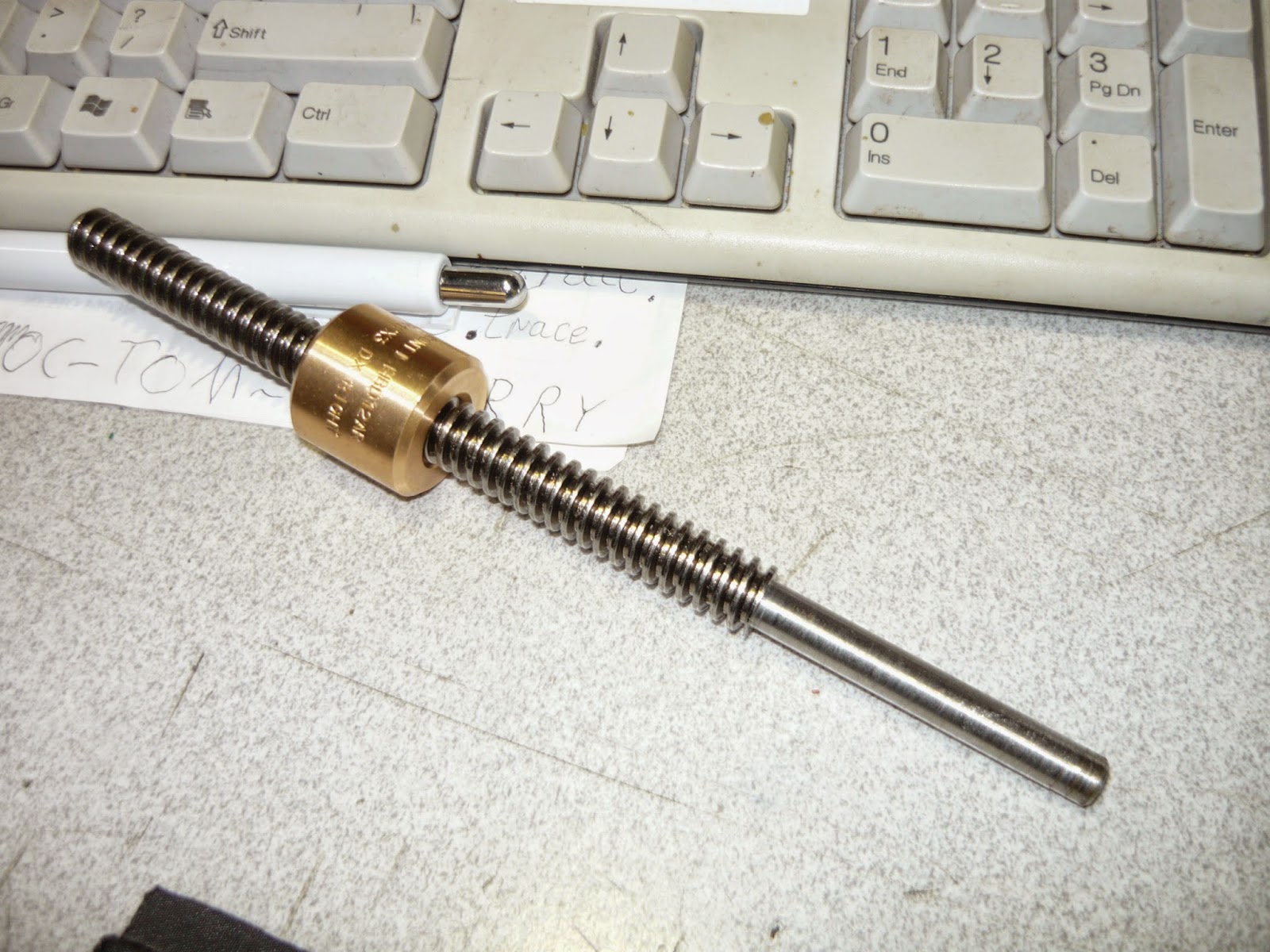 CNC - Shop - Andrei Gradu: Surub trapezoidal CNC - pas 10 x 2 mm - otel ...