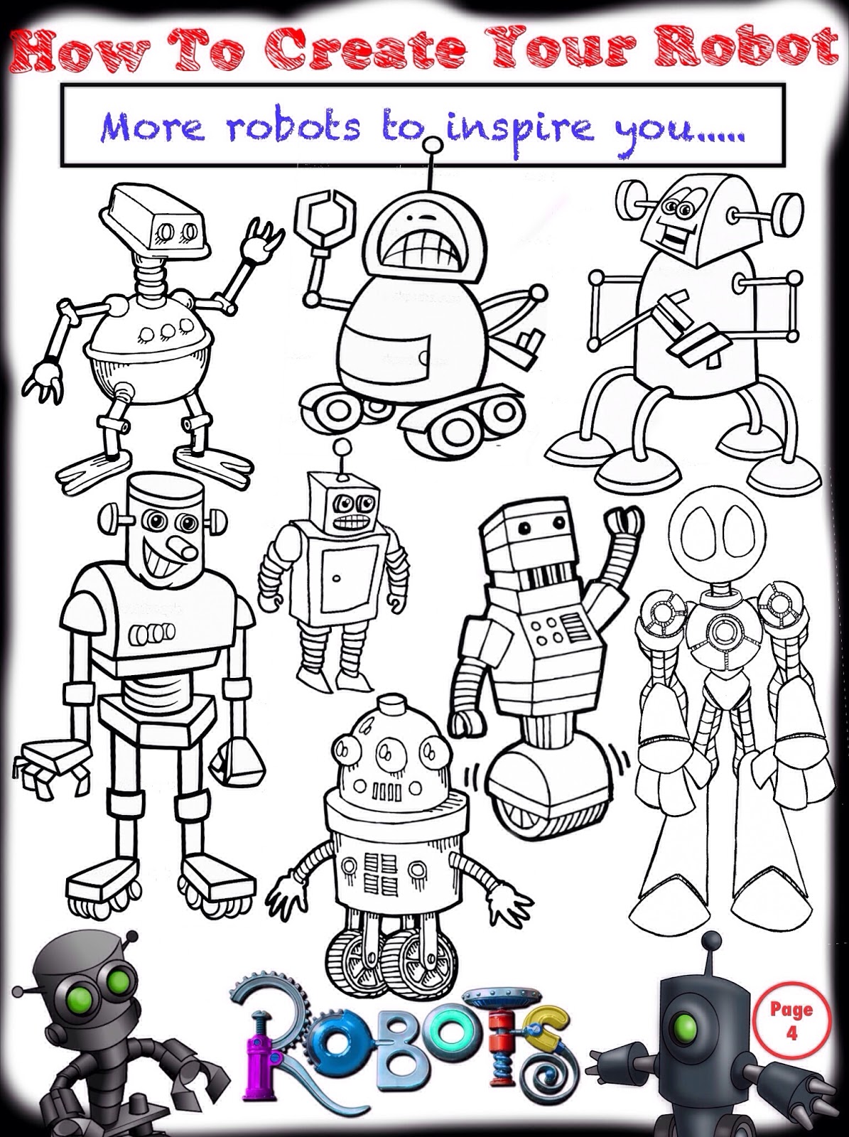Art and Maths - How To Draw a Robot