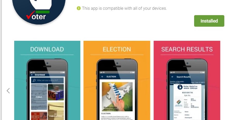 Download Voter Helpline Application Official election commission ...