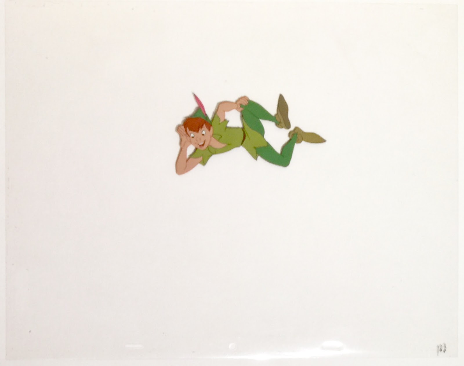 Animation Collection: Original Production Animation Cel of Peter Pan ...