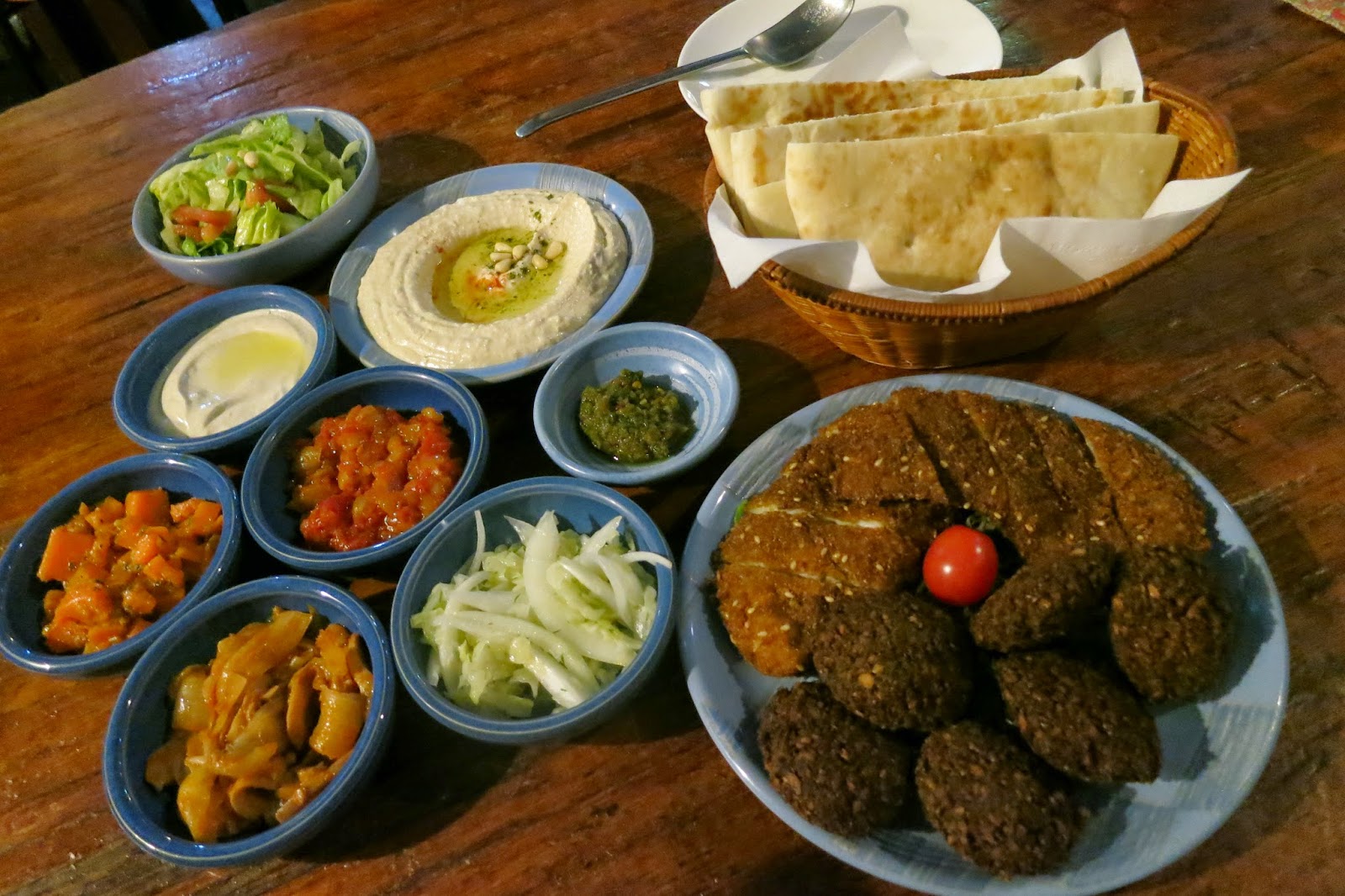 Tokyo Belly: EKODA: Shamaim all you can eat Israeli Dinner Buffet ...