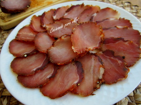 Cocinando para ellos : COMO HACER LOMO CURADO CASERO