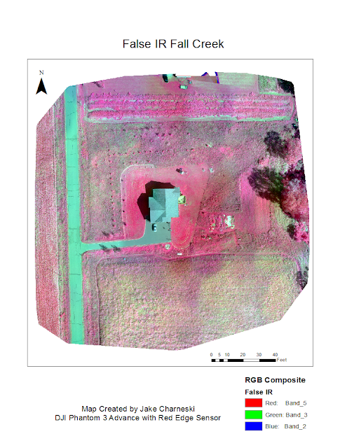 Unmanned Aerial Systems Geography 390: Red Edge Multispectral UAS Data