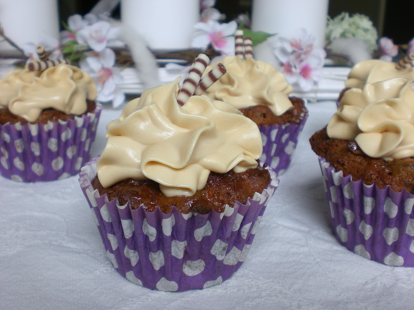 Sticky Toffee Cupcakes ~ Christina's Catchy Cakes