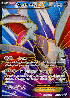 Skarmory EX Full Art -- Pokemon X and Y Card Review | PrimetimePokemon ...