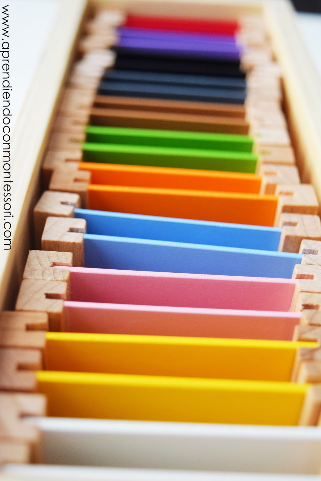 LOS COLORES AL ESTILO MONTESSORI. Ideas, actividades, materiales ...