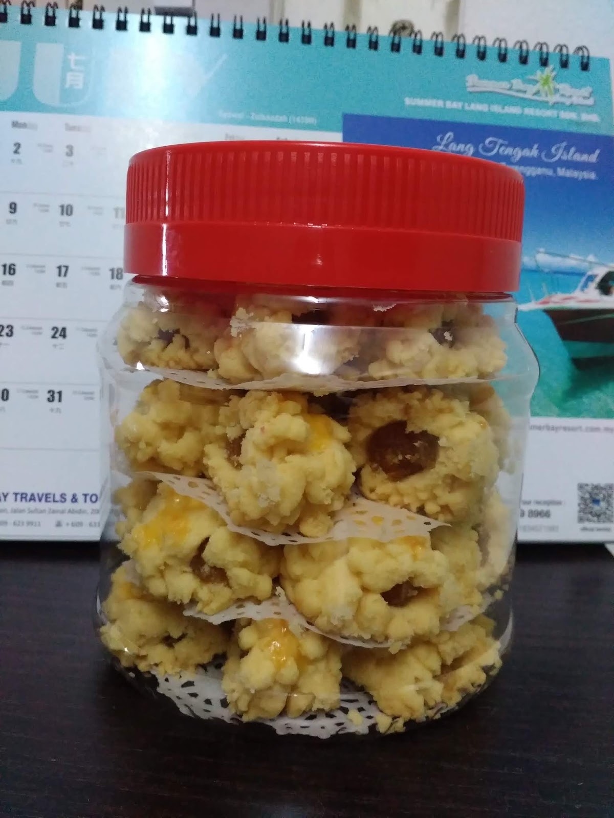 Bila Aku Menulis: Acuan Tart Nenas Gulung Bulu Mata