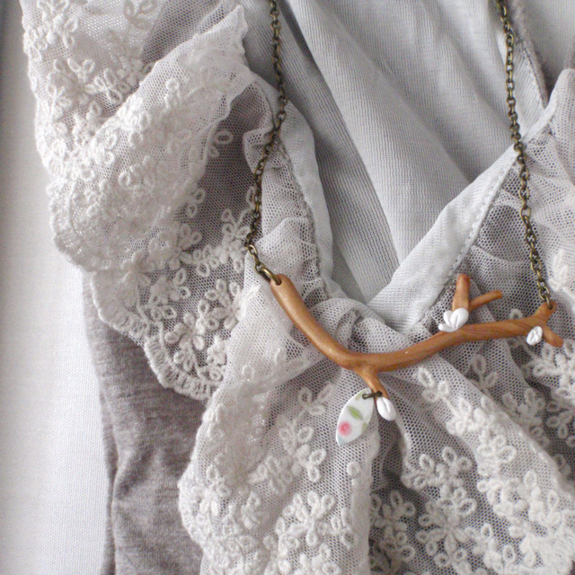 Sun Ah Blair Jewelry: Tree Branch Necklace